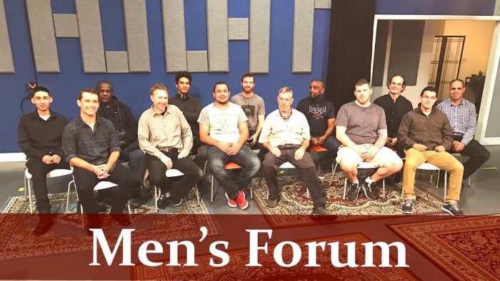Men's Forum (Jan 4) - Rebuilding the Man